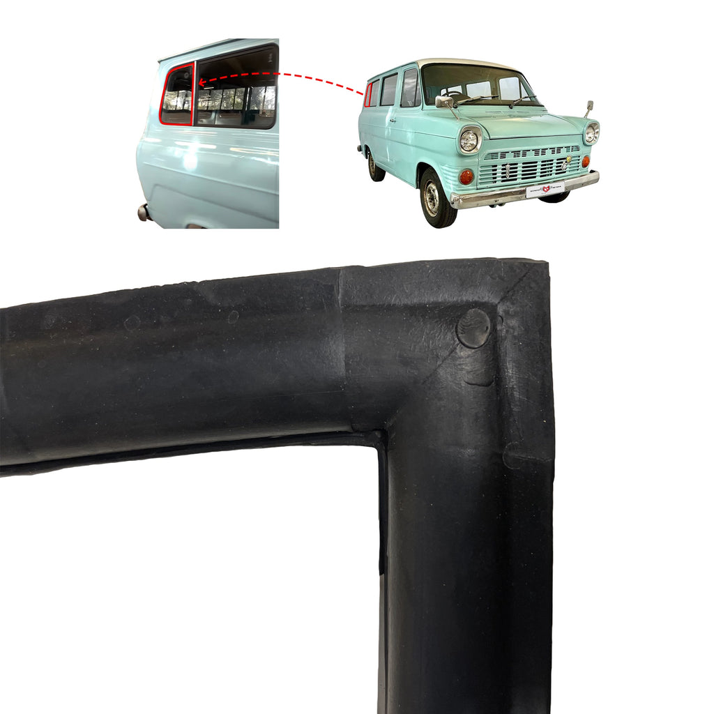 Rear Side Fixed Window Moulding Seal For Ford Transit MK1/MK2 1965-1985 ...