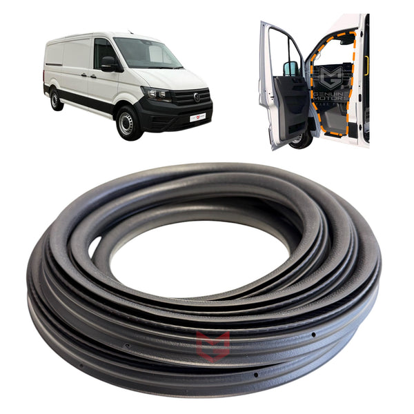 VW Crafter Front Door Weatherstrips Seal Fits MK2 2017/- 7C0837911G ...