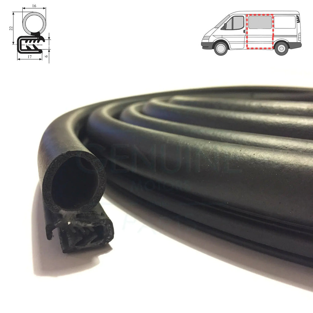 Ford Transit Sliding Door Weatherstrip Rubber Seal For MK3/MK4/MK5 ...