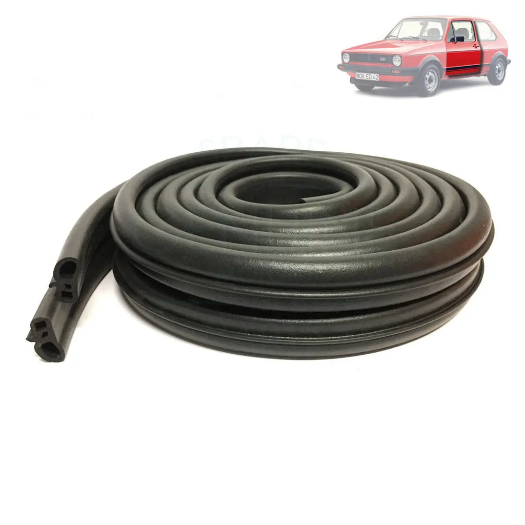VW Golf MK1 Front Door Weatherstrip Seal For (3-Door Models) 1974-1984 ...