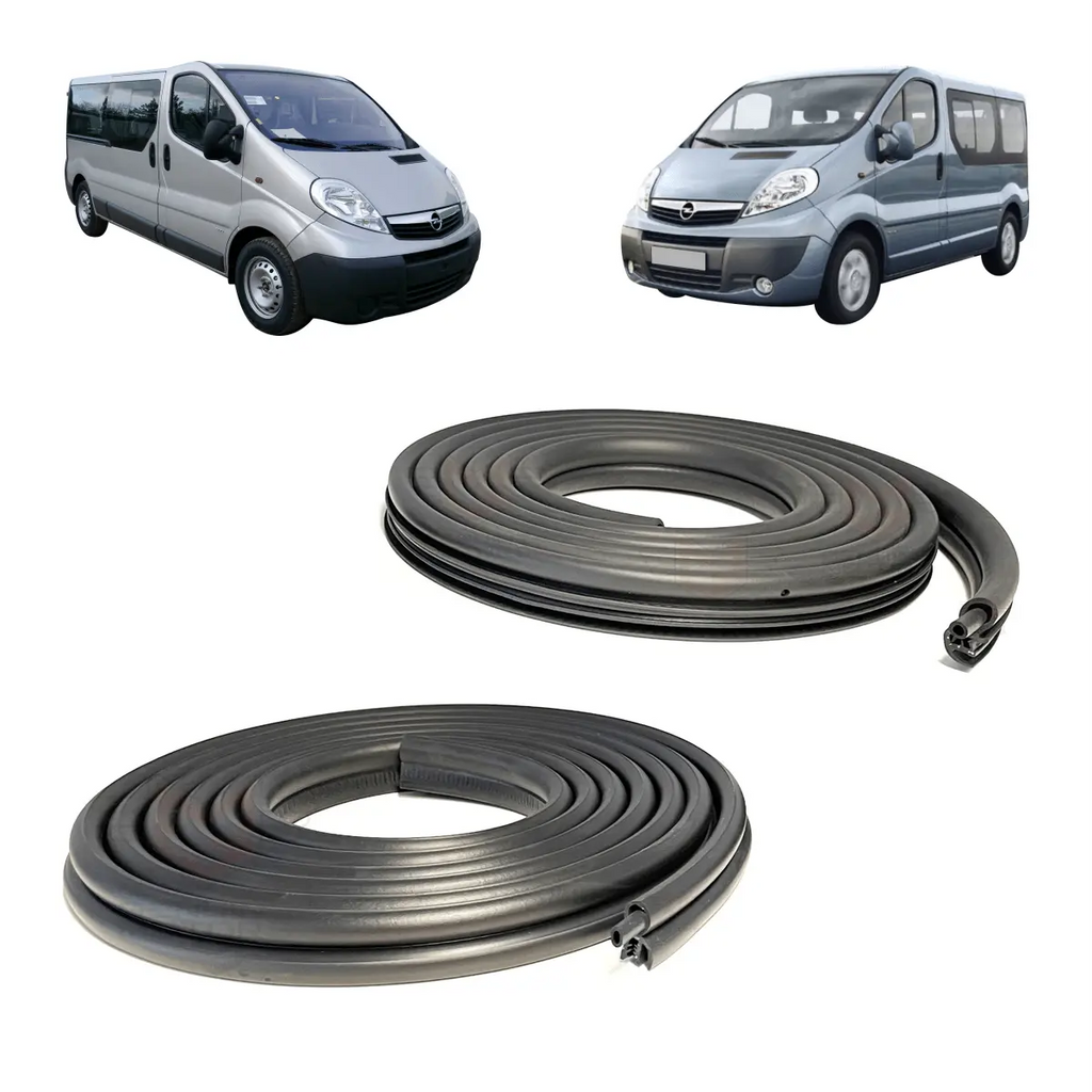 Vauxhall Vivaro Loading Door Weatherstrip Seal Bundle (Side+Rear ...